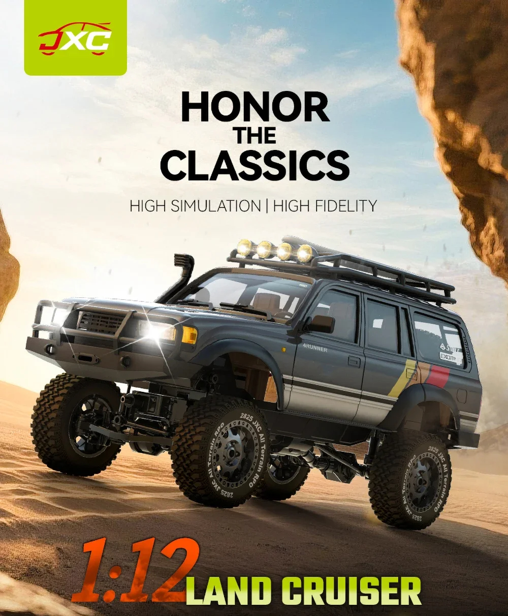 (NEW25) JXC V2 Toyota LC80 Land Cruiser Licensed Product Toyota 2.4GHz ...