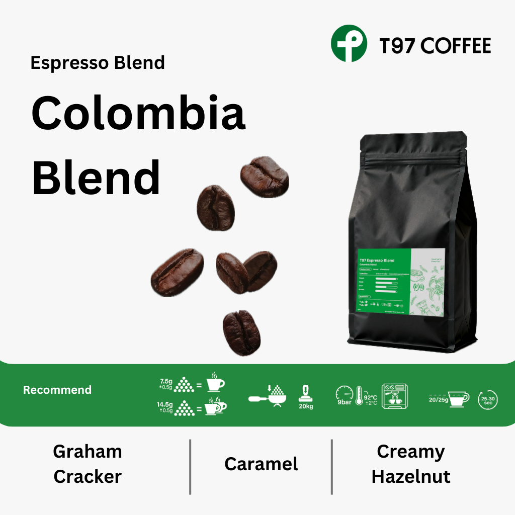 T97 Colombia Blend (Espresso Blend) Arabica Coffee Bean | Shopee Malaysia