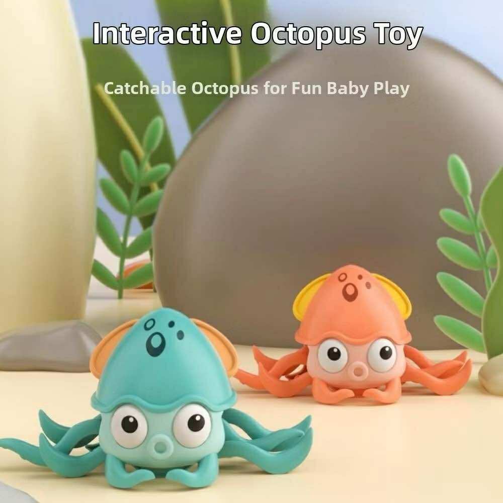 Walking Octopus Crab Sensor Baby Toddler Toy Pet Children Cute Fun ...