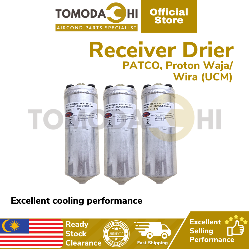 TOMODACHI Car Receiver Drier Proton Patco Waja & UCM Wira Car Aircond ...