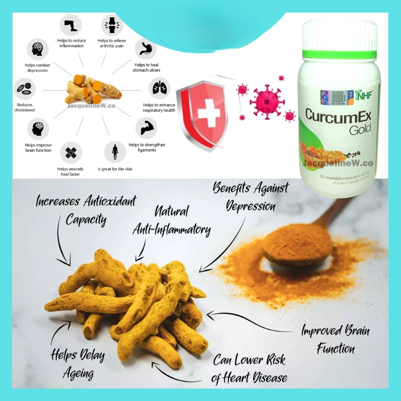 NHF - DR NORMAN CURCUMEX GOLD PLUS / KAPSUL CURCUMIN ANTI-RADANG 400MG ...