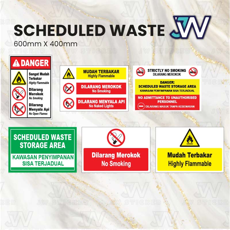 Schedule Waste Store Sisa Buangan Terjadual Skid Tank Danger Mudah ...