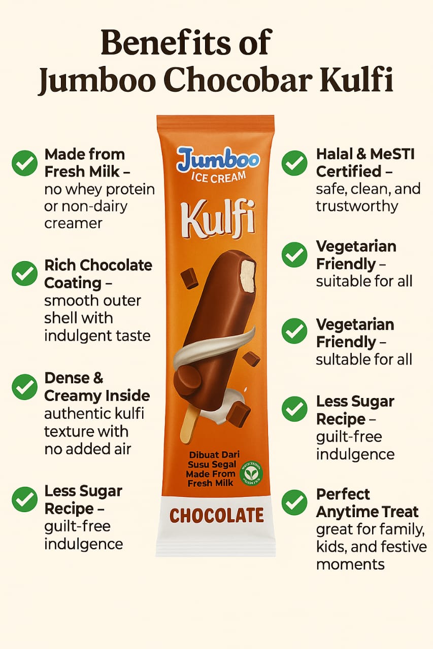 JUMBOO ICE CREAM CHOCOBAR KULFI | Shopee Malaysia
