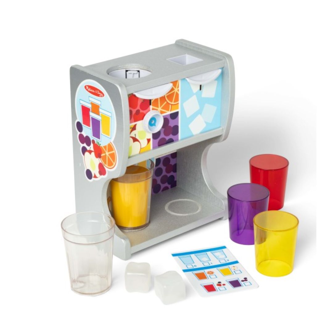 Melissa & Doug Thirst Quencher Drink Dispenser- Age 3+, Pretend Play ...