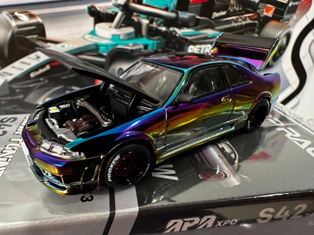 APA Xpo 2025 - POPRACE Nissan SKYLINE GT-R32 & GT-R33 Diecast 1/64 ...