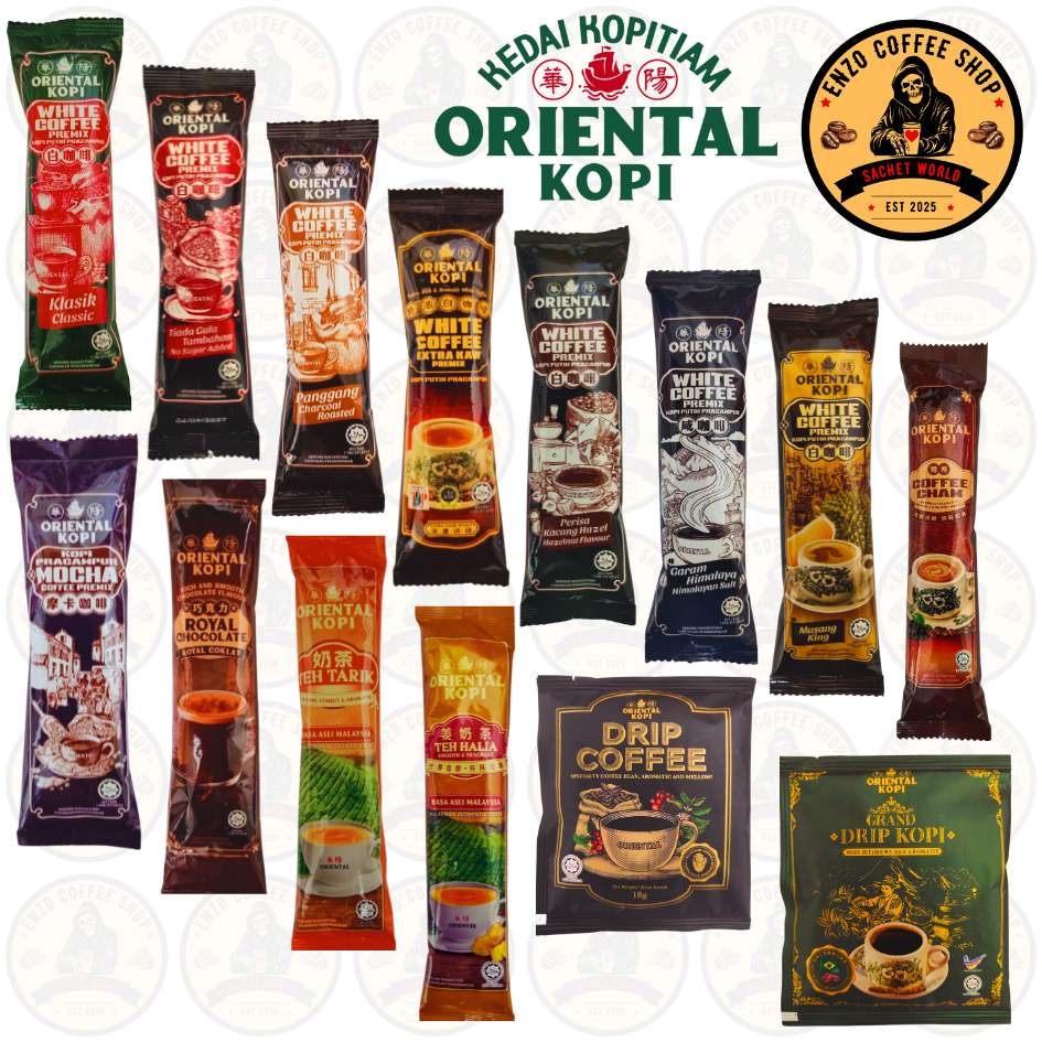 ORIENTAL KOPI INSTANT COFFEEMIX DRINK / TRIPLE SACHETS & LOOSE PACK ...