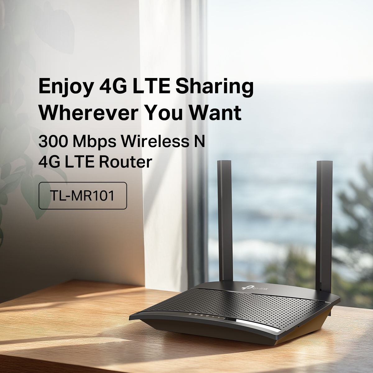 TP-Link TL-MR101 Router LTE 4G | 150 Mbps Download | WiFi 300 Mbps ...