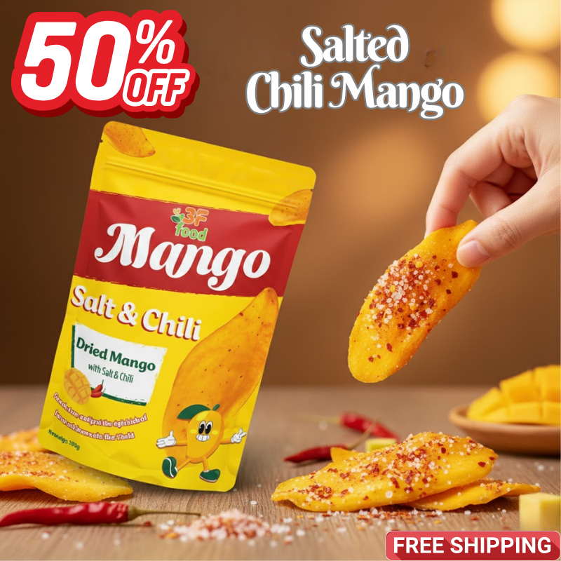 READY STOCK| 3F FOOD Dried Mango with Salt & Chili – Healthy Snack ...