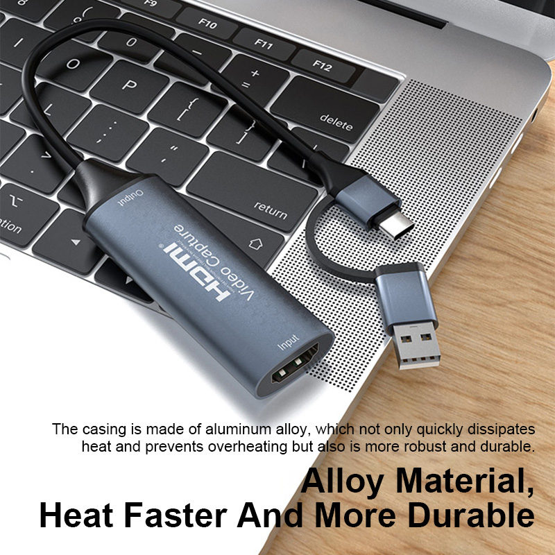 HDMI to USB-C Video Capture Card USB/Type-c Interface Capture Using ...