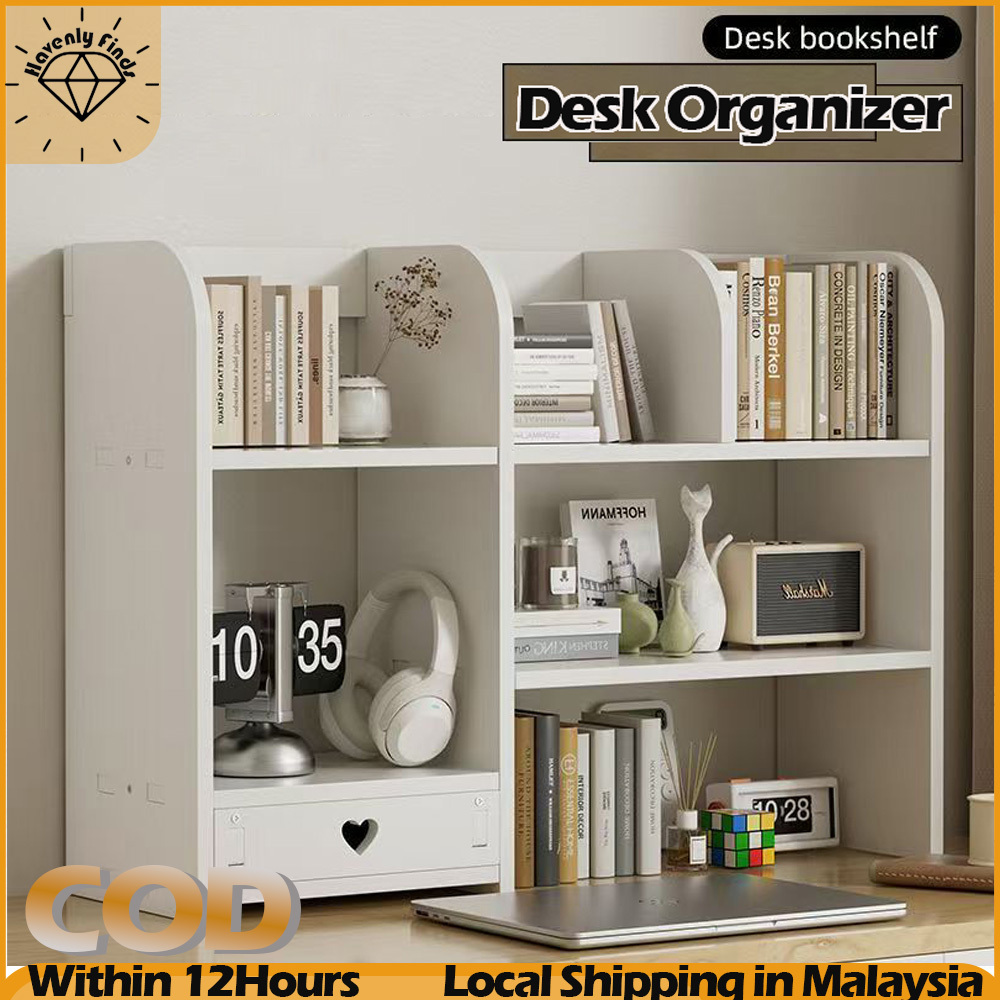 Desktop organizer Multi-layer Storage Rack Table Drawer Organizer ...