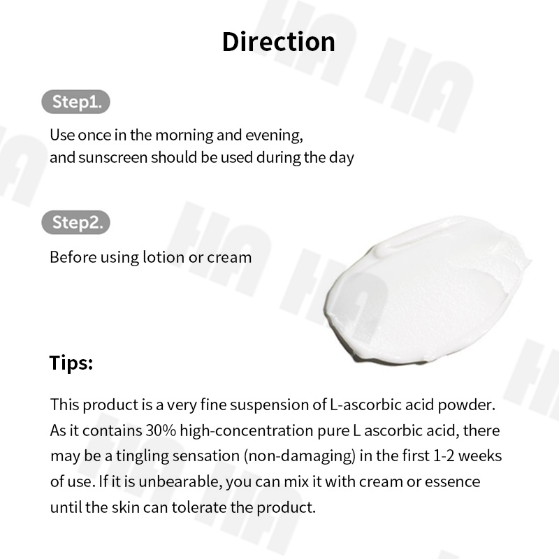 30% vitamin C suspension emulsion cream 30ml, powerful antioxidant ...