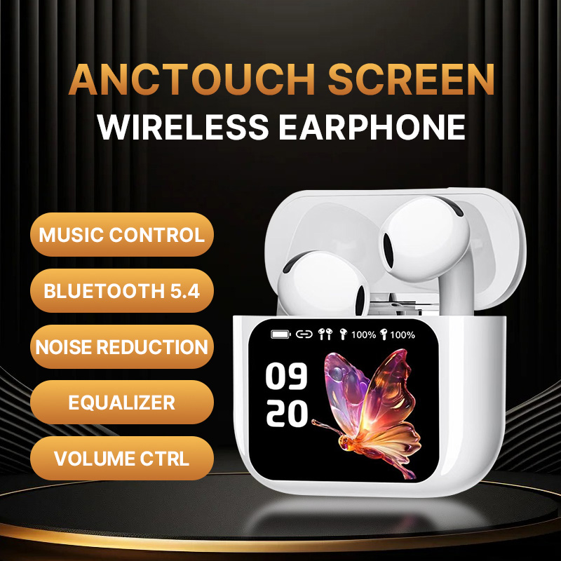A9 Pro Wireless Bluetooth Headphones TWS in-Ear with Microphone Hifi ...