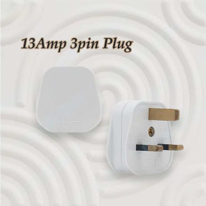 13A Fuse 3 Pin Malaysia Plug Top Premium Standard Normal Quality Heavy ...