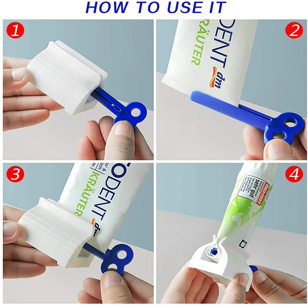 Alat Pemicit Ubat Gigi — Reka Bentuk Mudah, 3 Warna (Merah / Biru ...
