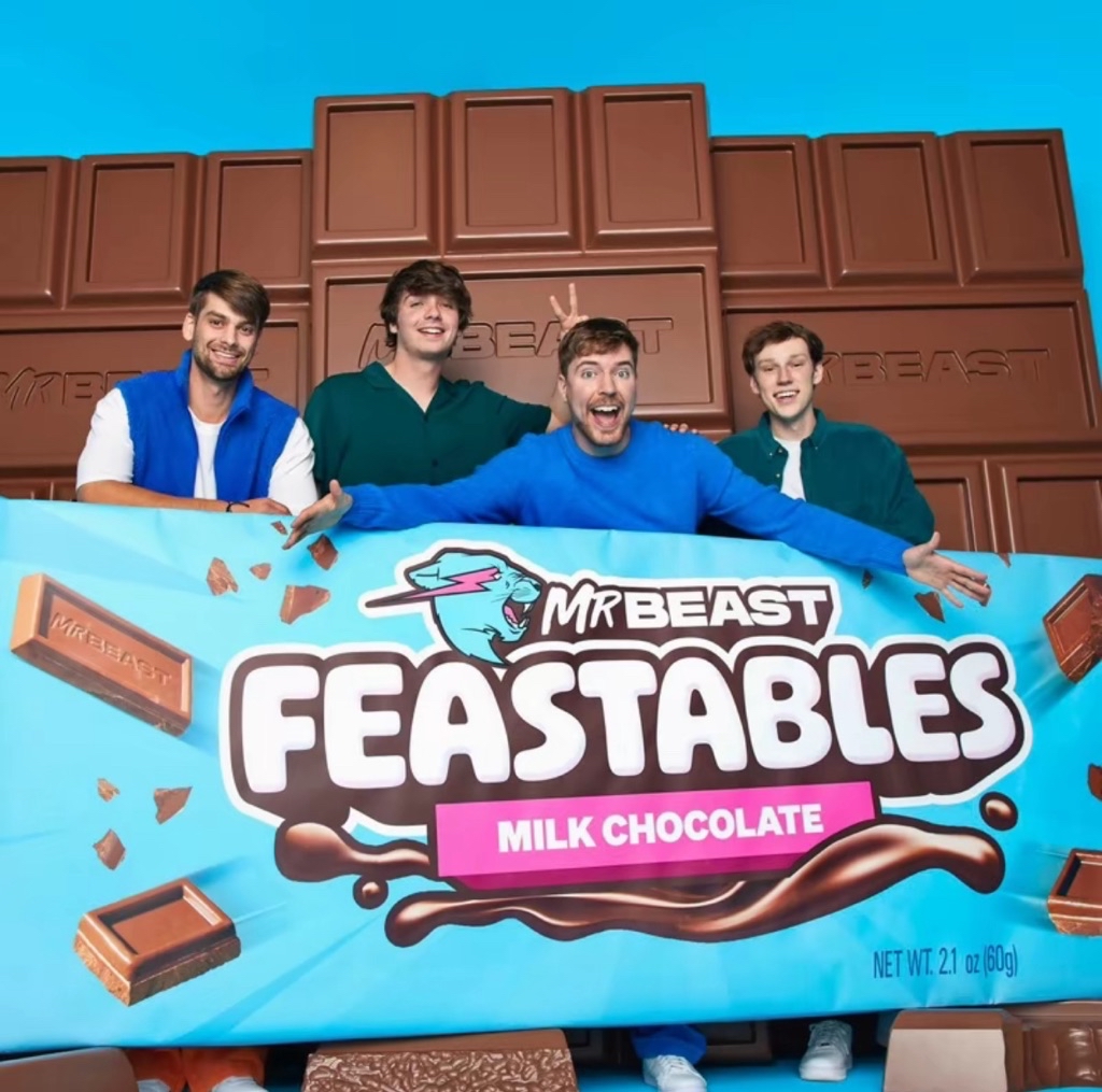 Mrbeast Feastables Coklat America Halal 35 gram Snacks Chocolate Ready ...