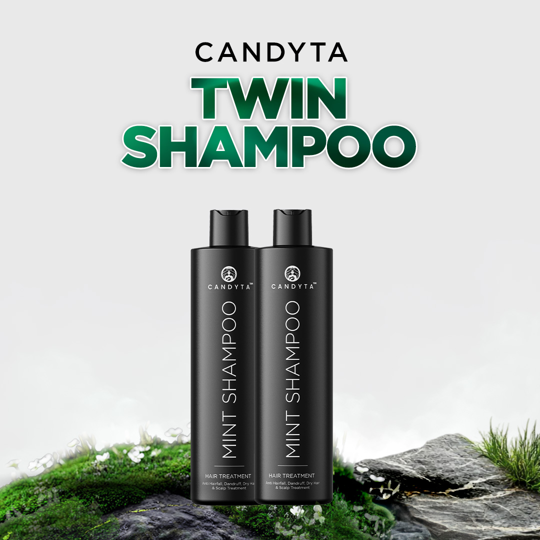 CANDYTA TWIN COMBO SHAMPOO MINT 150ML Ratu Eira Syazira Rambut Wangi ...