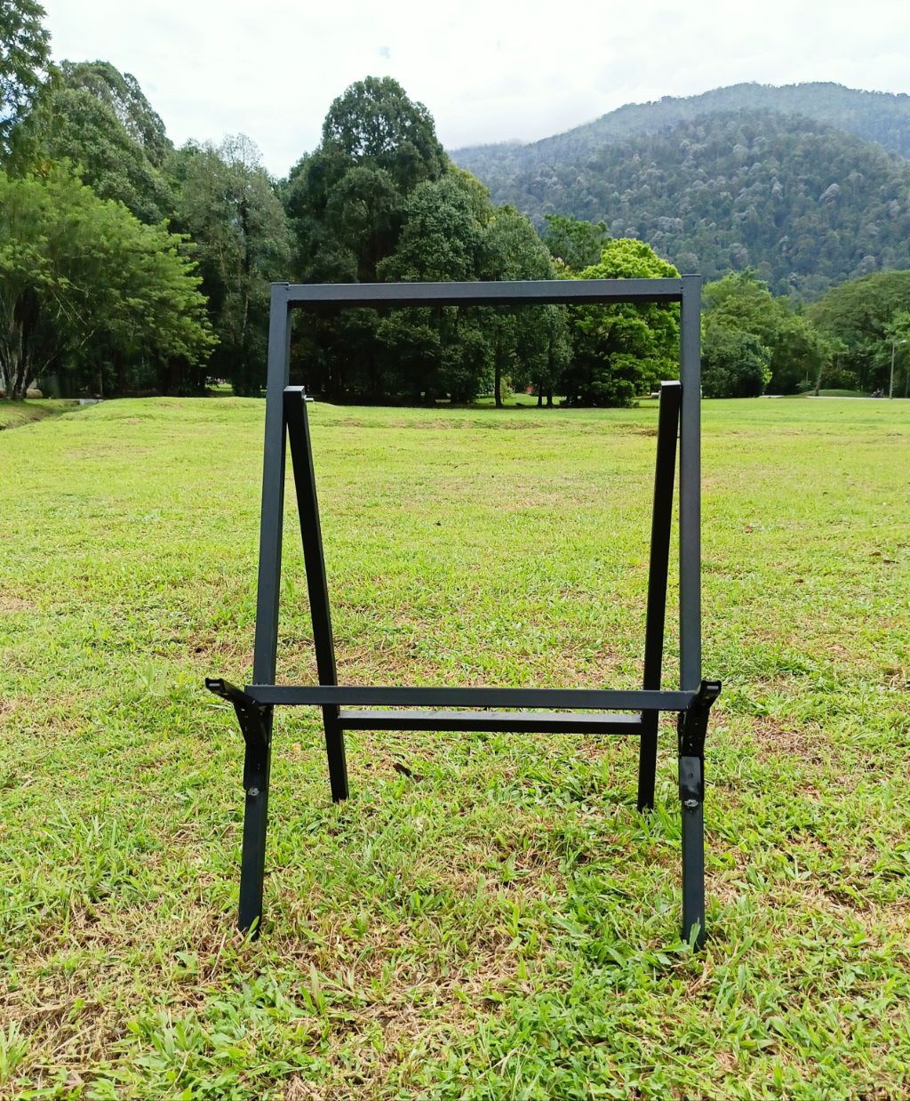 ARCHERY PORTABLE MINI METAL TARGET STAND DIMENSION 90CM X 60CM - ITEM ...