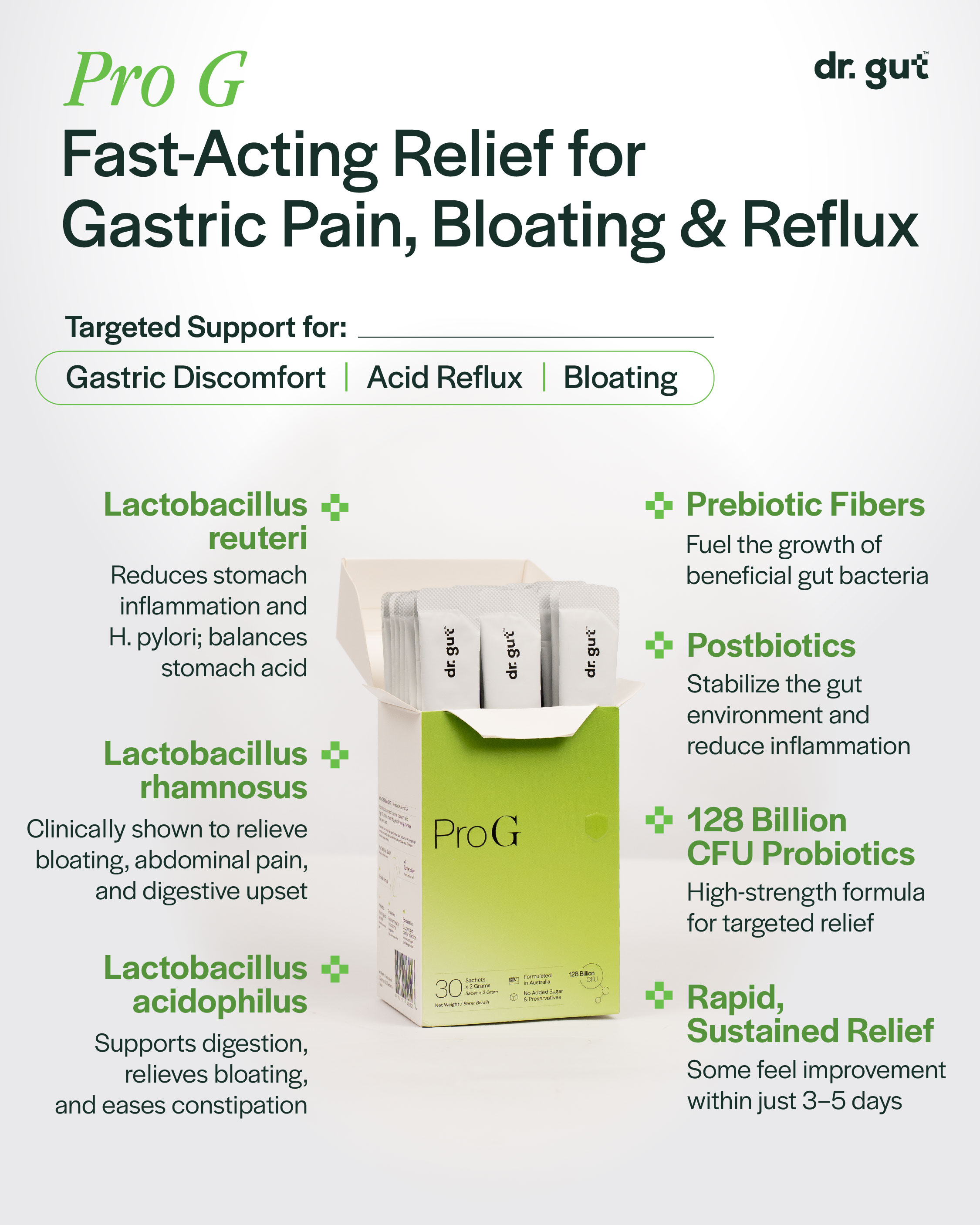 [NEW BUNDLE SET] Dr Gut Pro G , Pro T Probiotics Gut Health Digestive ...