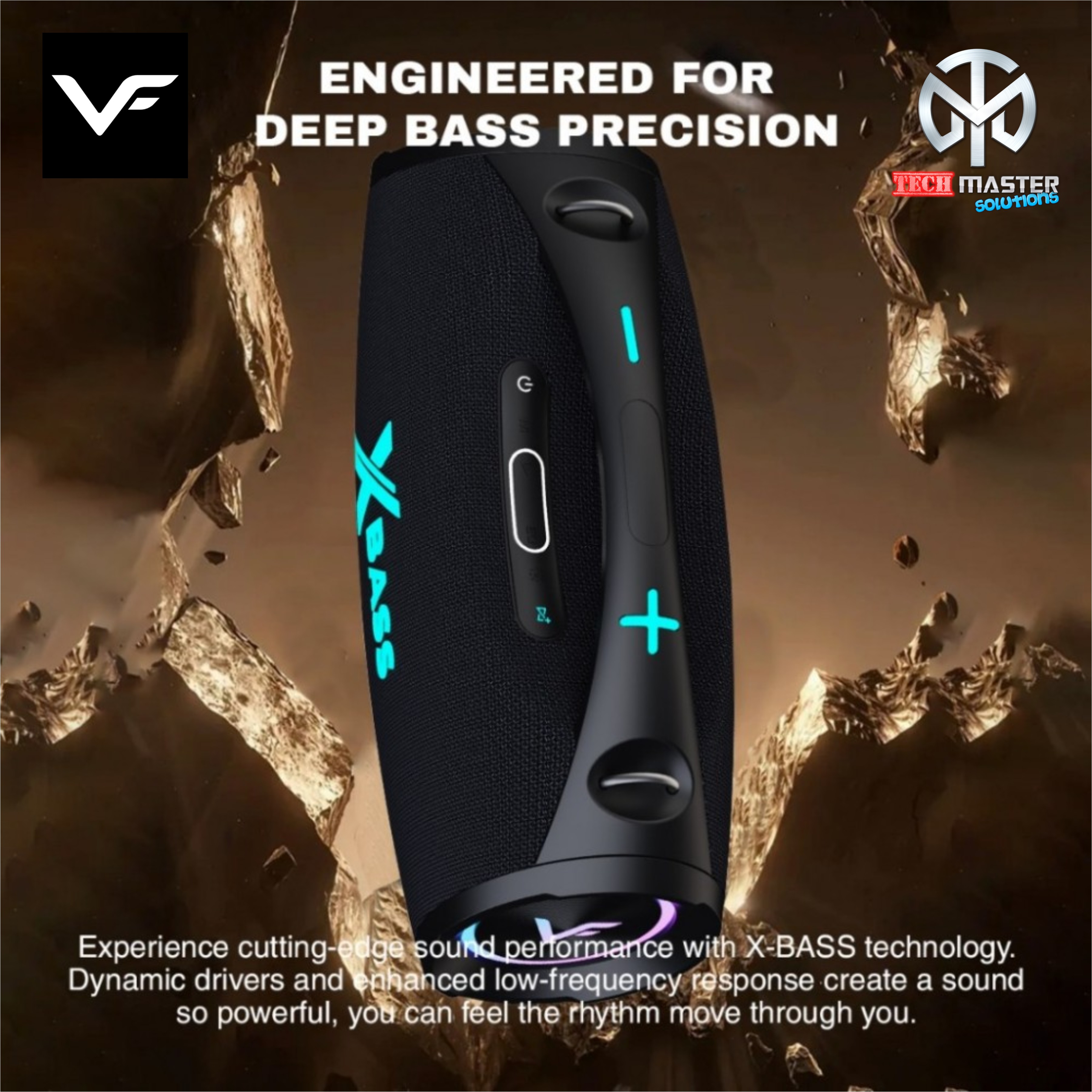 Vinnfier Tango XT510 Portable Bluetooth Karaoke Speaker 300W Output ...