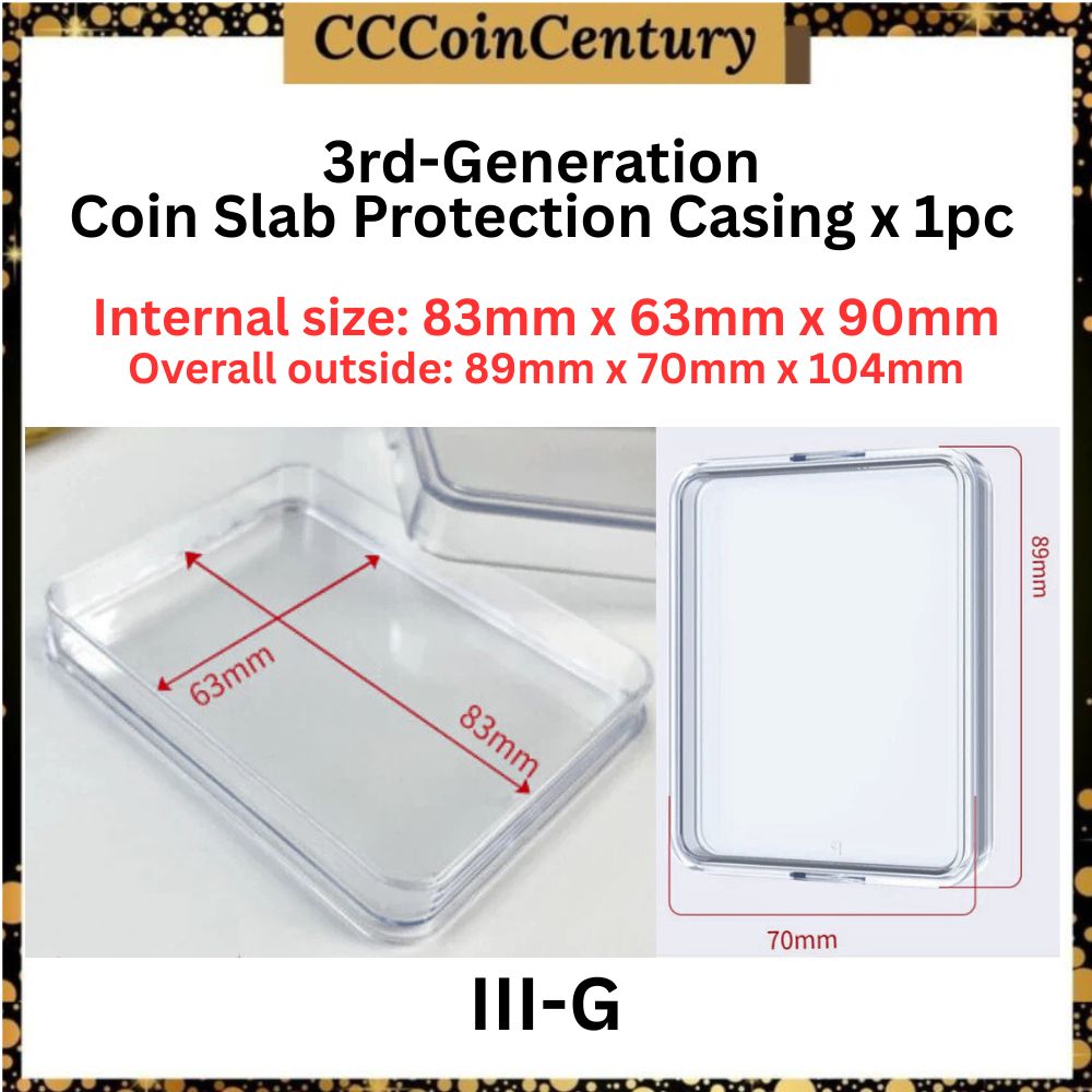 PCCB MINGT Grading Coin Slab Protection Casing Transparent NGC PCGS ...