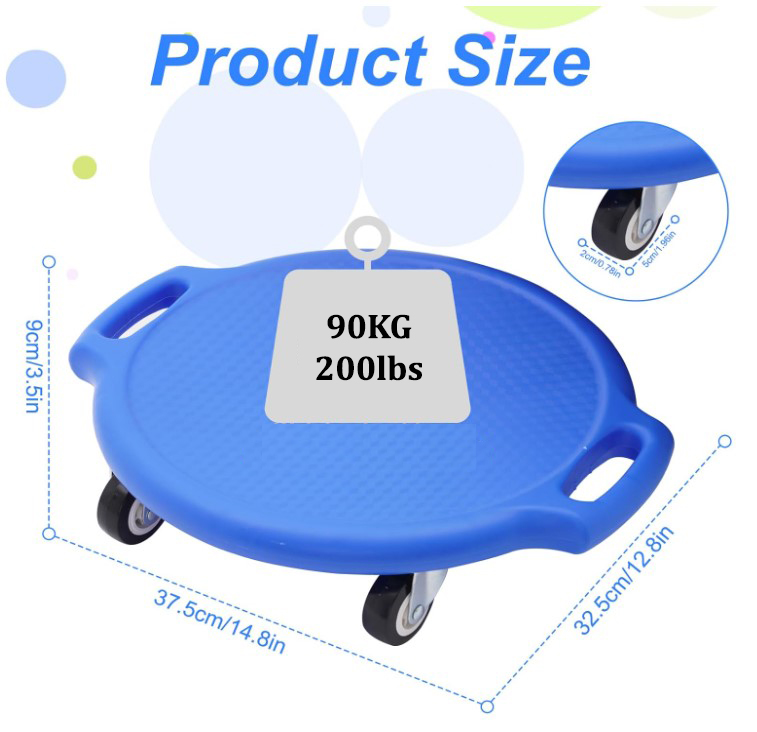 CHERRY Children Scooter Board Vestibular Propioception Sensory Therapy ...