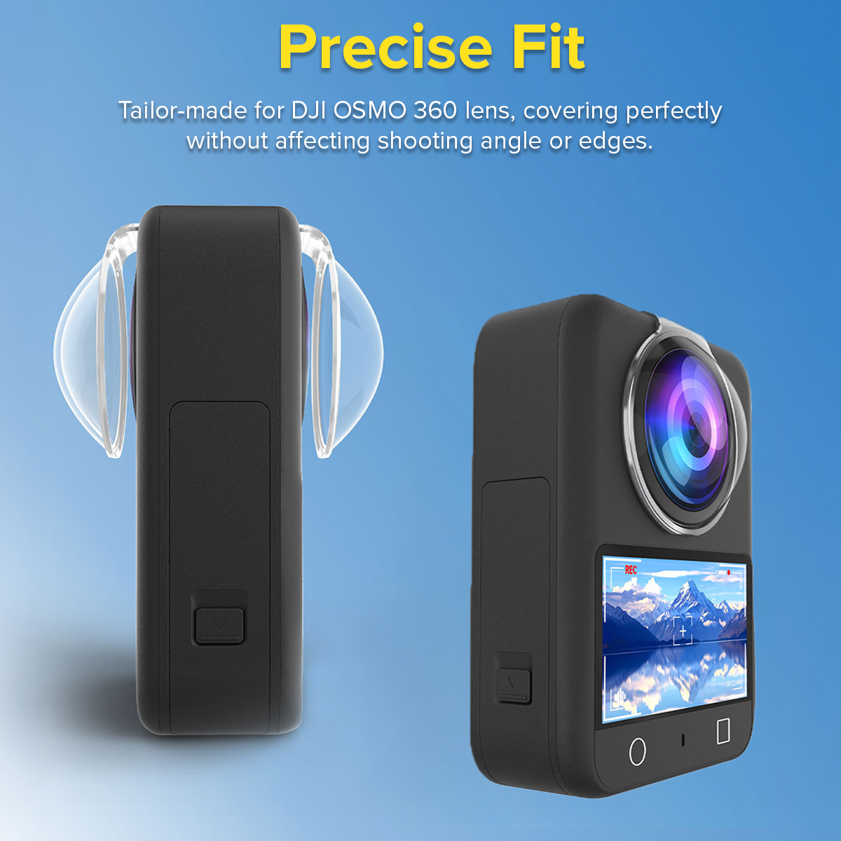 (MY) LionShield DJI Osmo 360 Camera Lens Protector – 9H Hardness ...