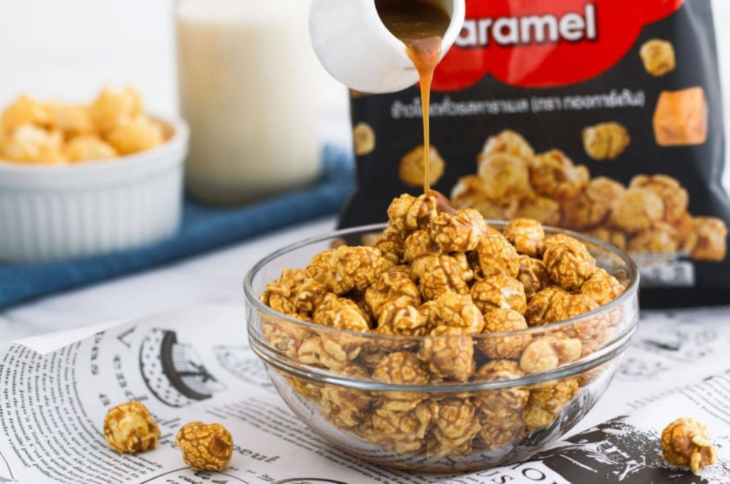 Popcorn Caramel 60g – Halal Snack | Crunchy Sweet Caramel Popcorn ...