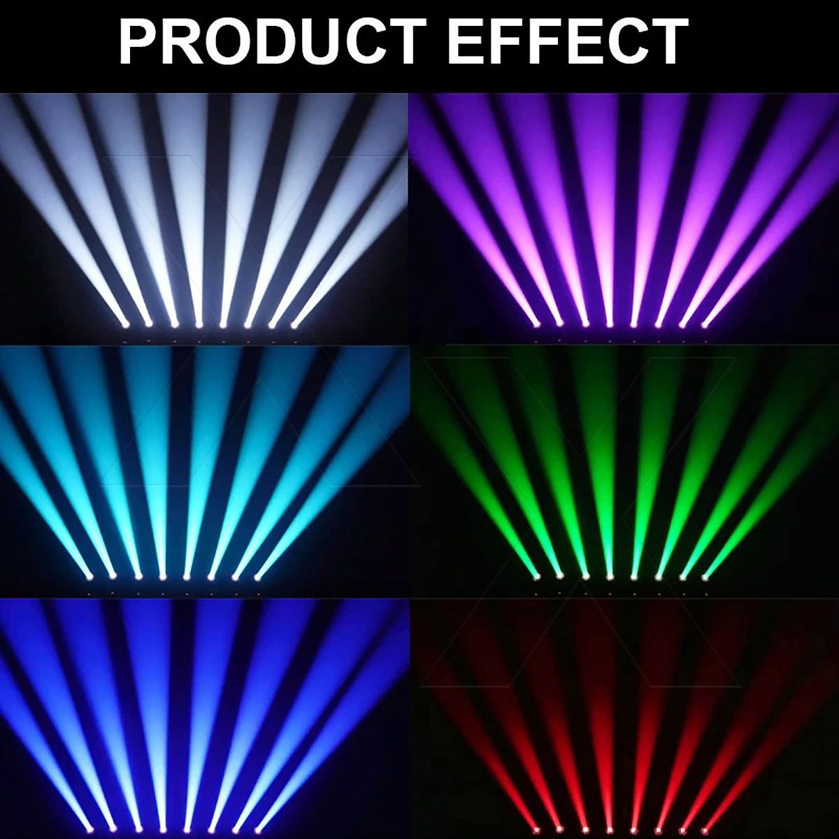 150W Led Moving Head Beam Light Spot Roto Gobo Prism Super Bright Rgbw ...