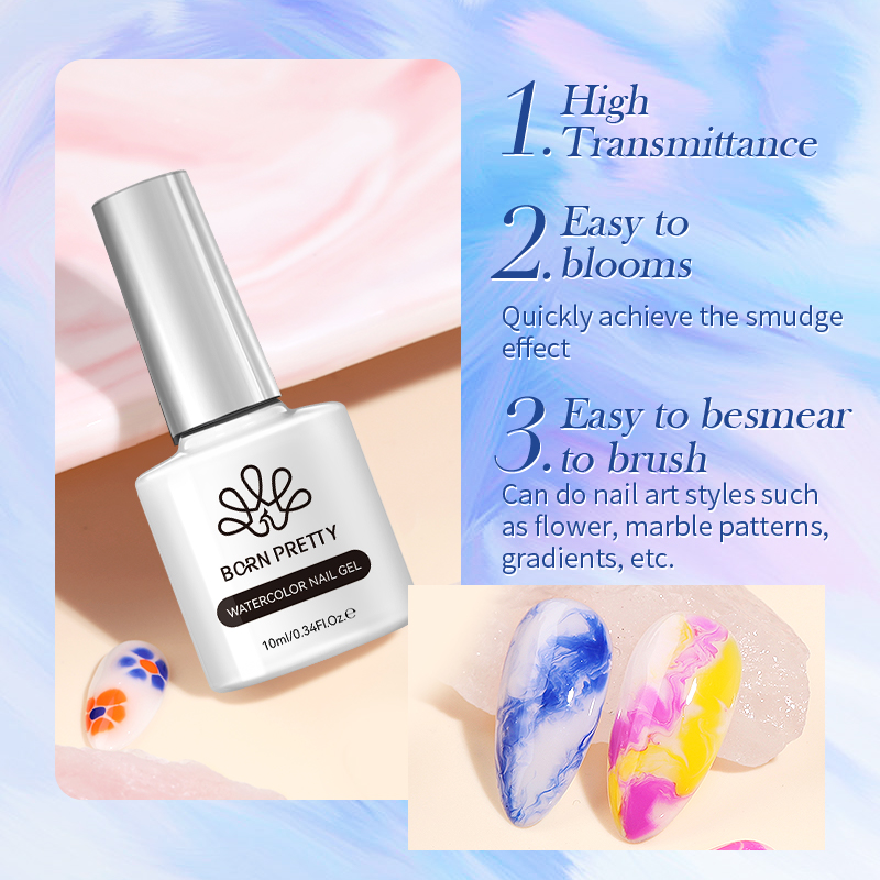 BORN PRETTY - 10ml Function Gel- Base/Top/ Matte top-Professional UV ...