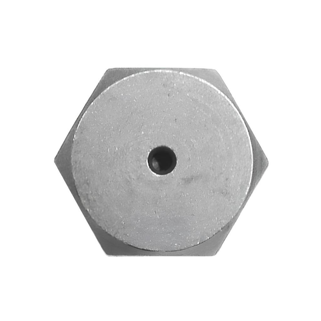 1/2 Inch Pipe Thread Tap Hex Handle Silver HSS Steel Metric Thread Plug ...