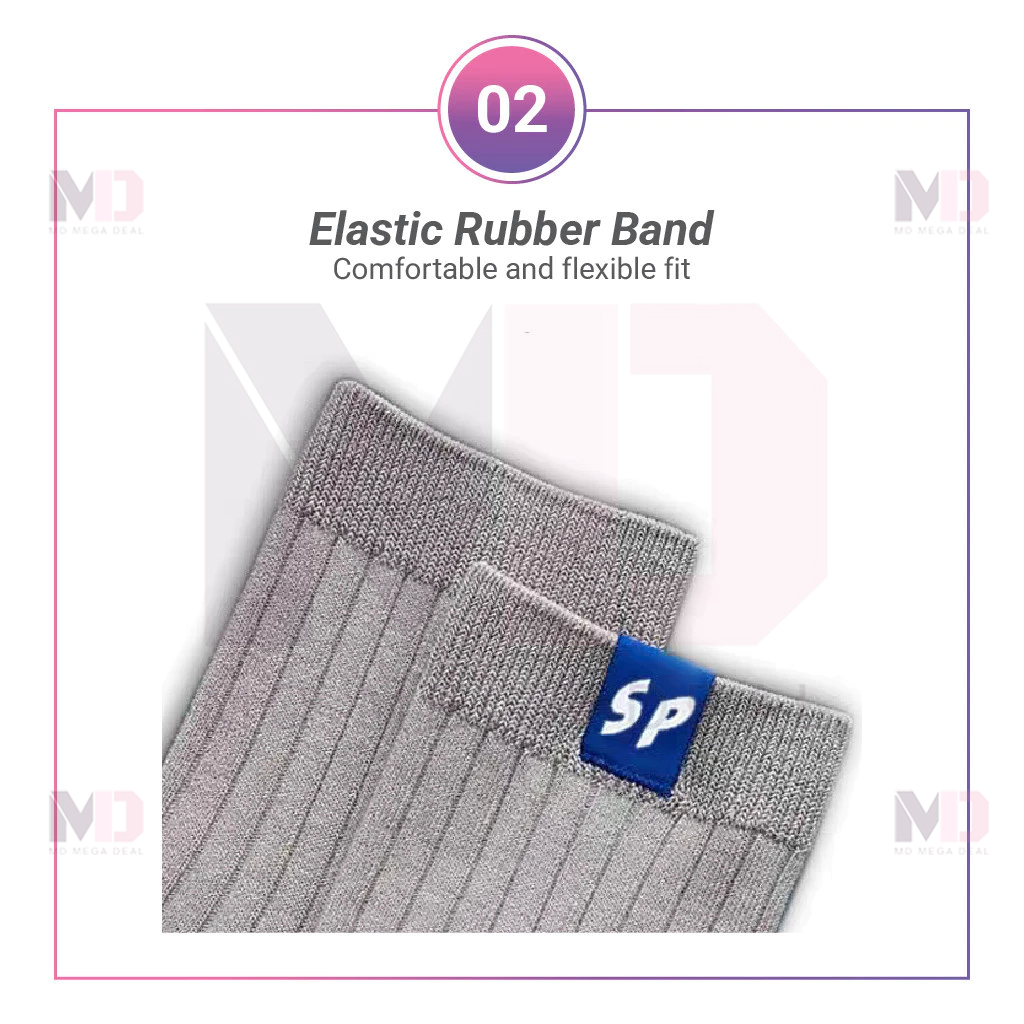 《Mega Deal》SP Word Men Sock Man Ankle Stocking Lelaki Shoes Work School ...