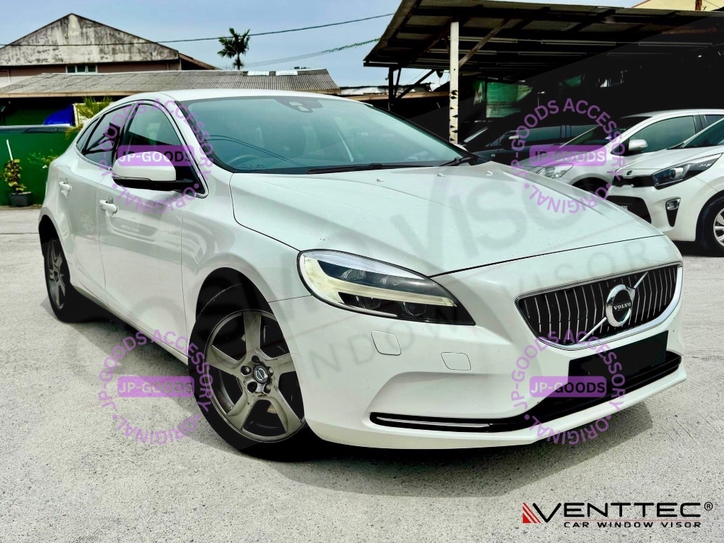 Volvo V40 2013-2019 Venttec Door Visor / Window Vent Visor Deflectors ...