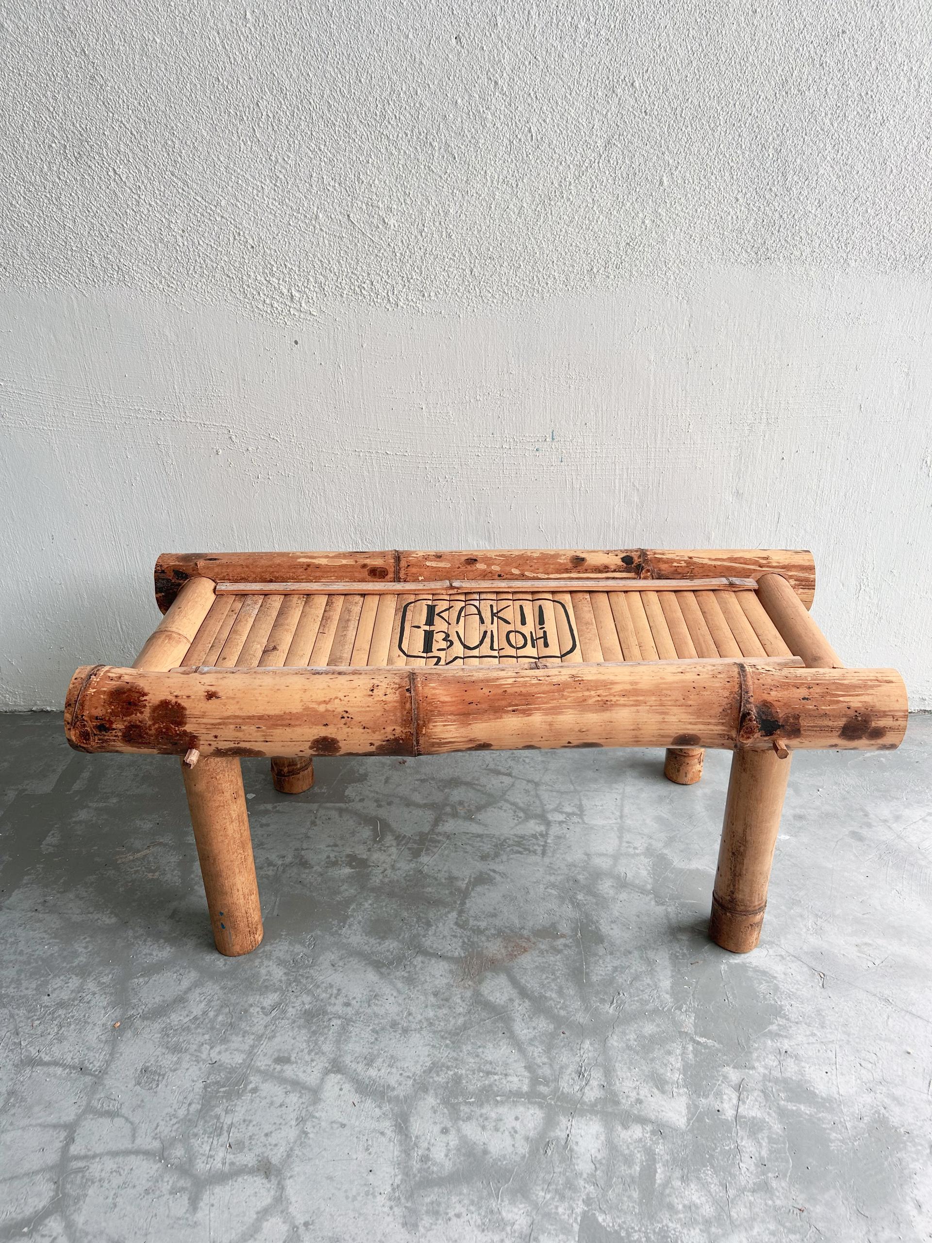 Dismentable Bamboo Table/ Meja Jepun Buluh / Bamboo Japanese Table ...