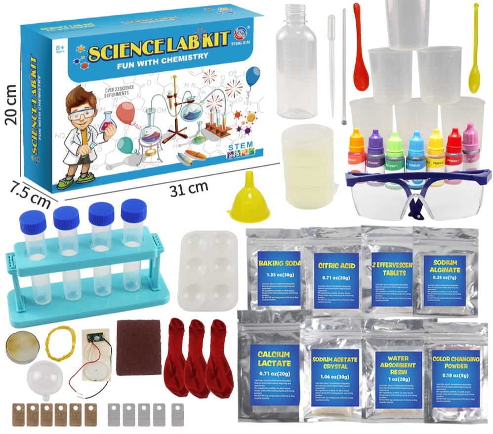 Science Lab Kit/Fun with Chemistry/Sains Eksperimen | Shopee Malaysia