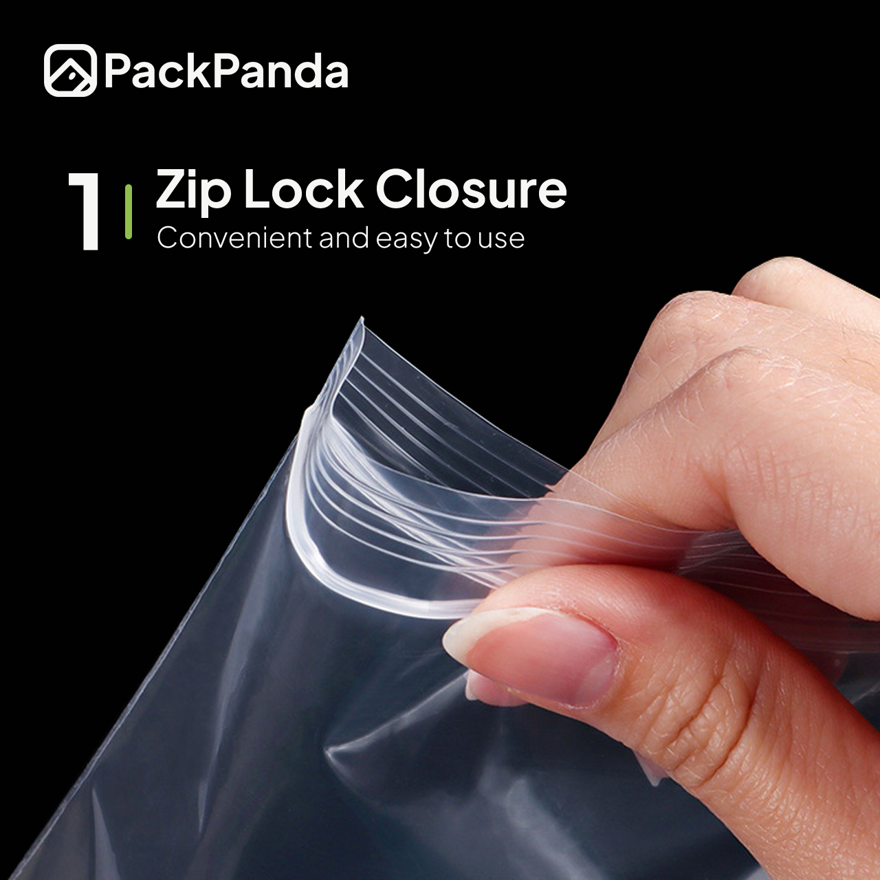 100pcs Zip Lock Plastic Bag Beg Zip Makanan Transparent Reclosable Food ...