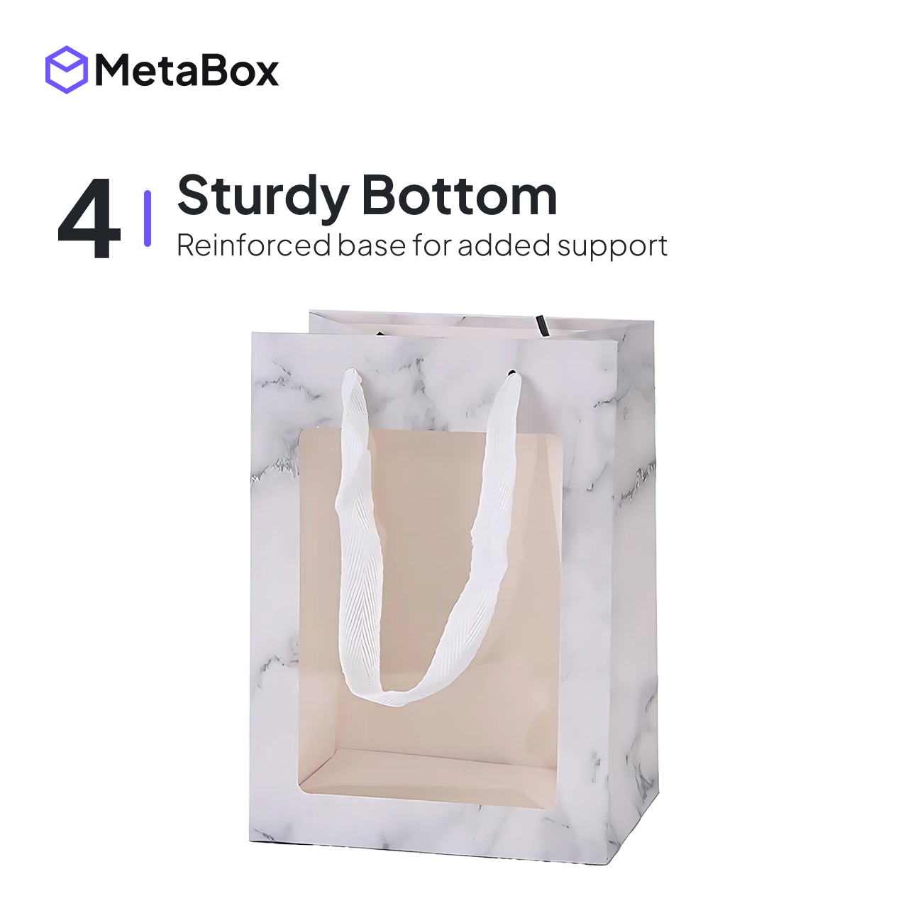 Paper Bag Window Bouquet Packaging Door Gift Wedding Beg Kertas Jendela ...