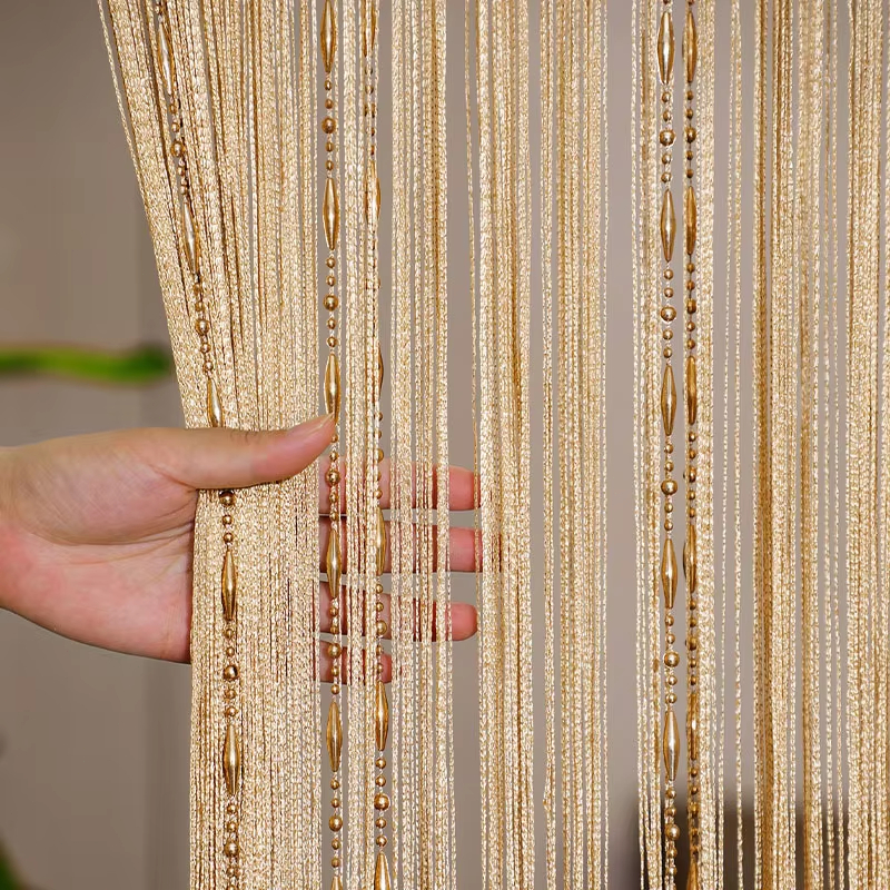 1Mx2M Curtain String Decorative Dew Drop Chain Bead Window for Wedding ...