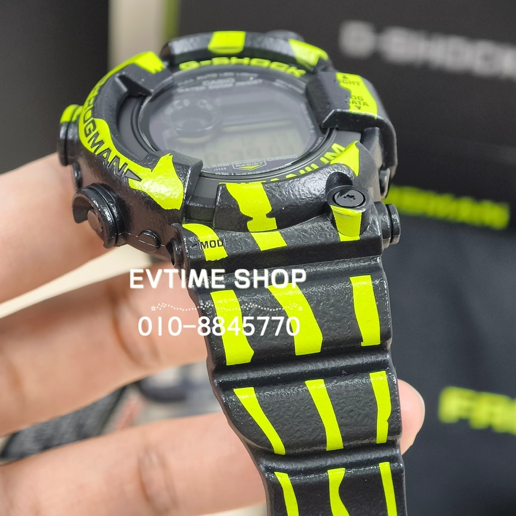 100% ORIGINAL CASIO G-SHOCK FROGMAN THREE-STRIPED POISON DART FROG GW ...