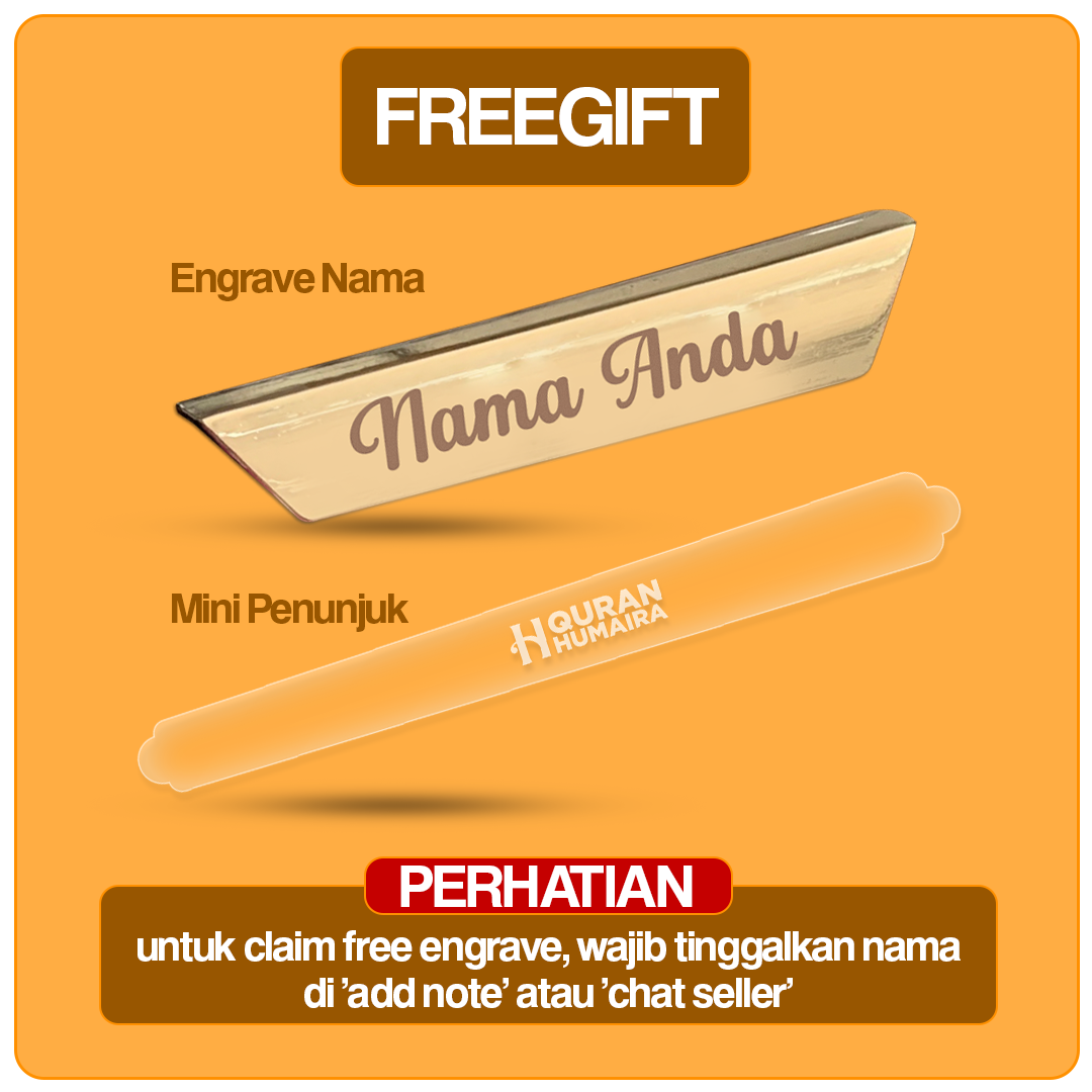 Quran Humaira | Quran Terjemahan | Aswad Edition | Size A5 | Nampak ...