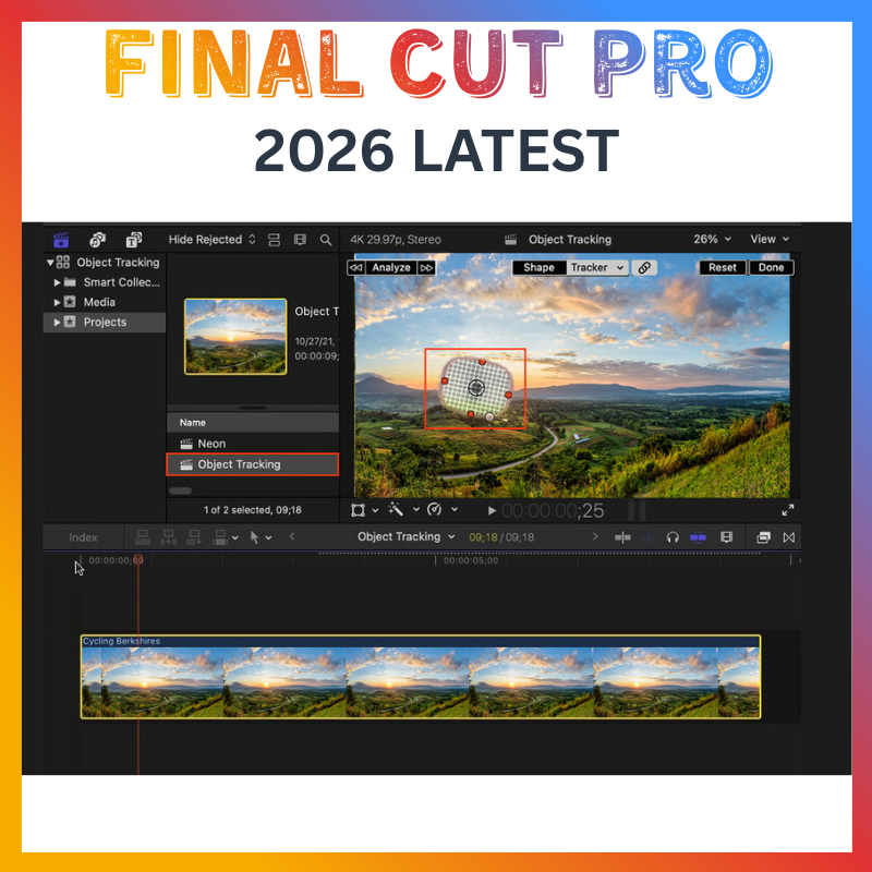 Final Cut Pro 2026 Latest with Installation Tutorial (macOS) | Shopee ...