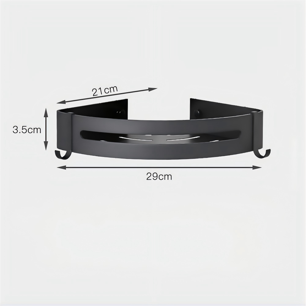 Modern Minimalist Bathroom Shelf | Rak Bilik Mandi Segitiga Moden ...