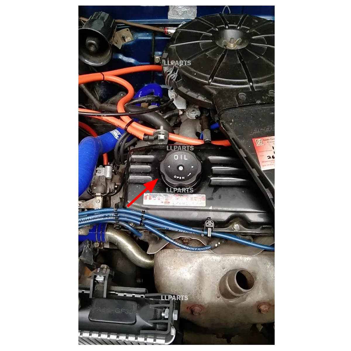 Proton Wira Saga Iswara 12V Engine Oil Cap Penutup Minyak Hitam ...