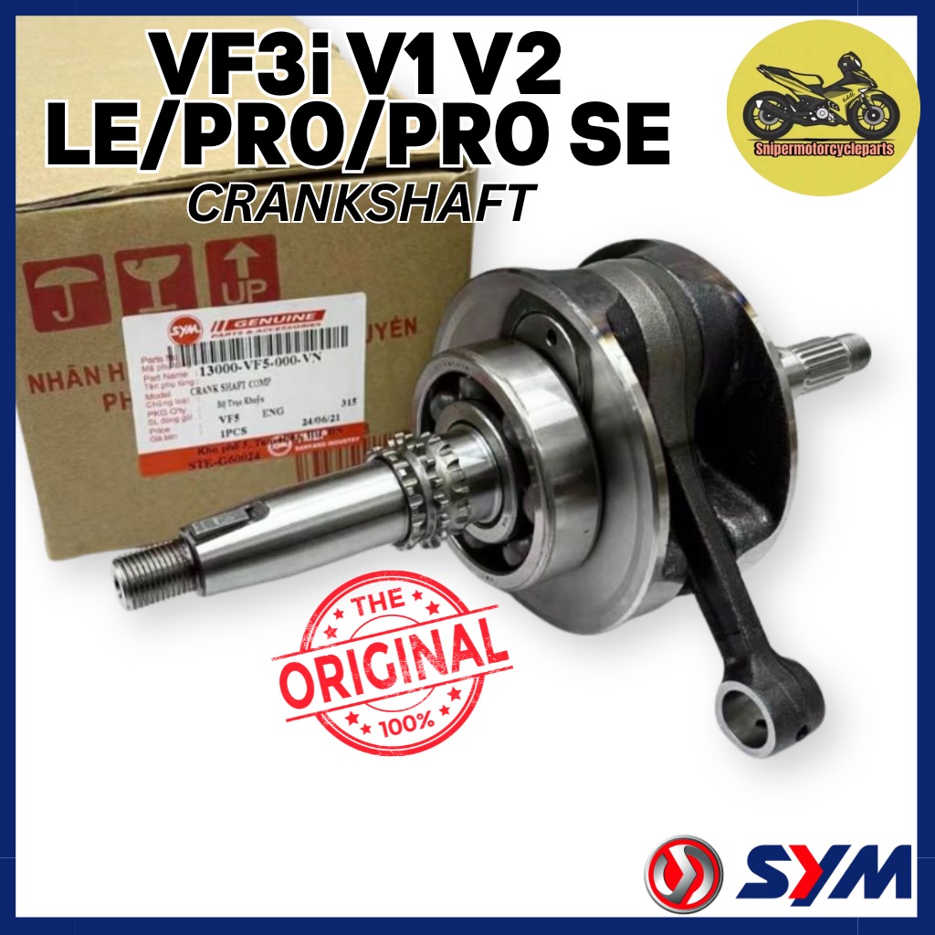 [100% ORI] SYM VF3i VF3 VF3i LE VF3i PRO VF3i PRO SE CRANK SHAFT ...