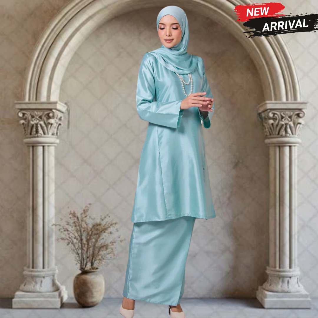 NEW ARRIVAL RAYA 2026 LAILA BAJU KURUNG PAHANG BERPESAK SHANTUNG SILK ...