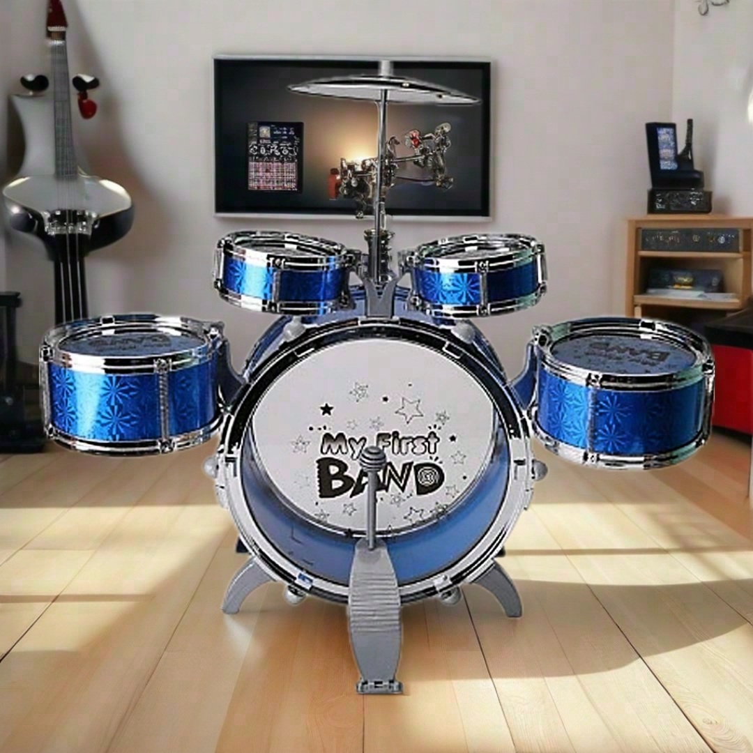 🔥5 Drums🔥 Trendy Jazz SW777 Mini BIG Children 5 Drums Drum Set Kids ...