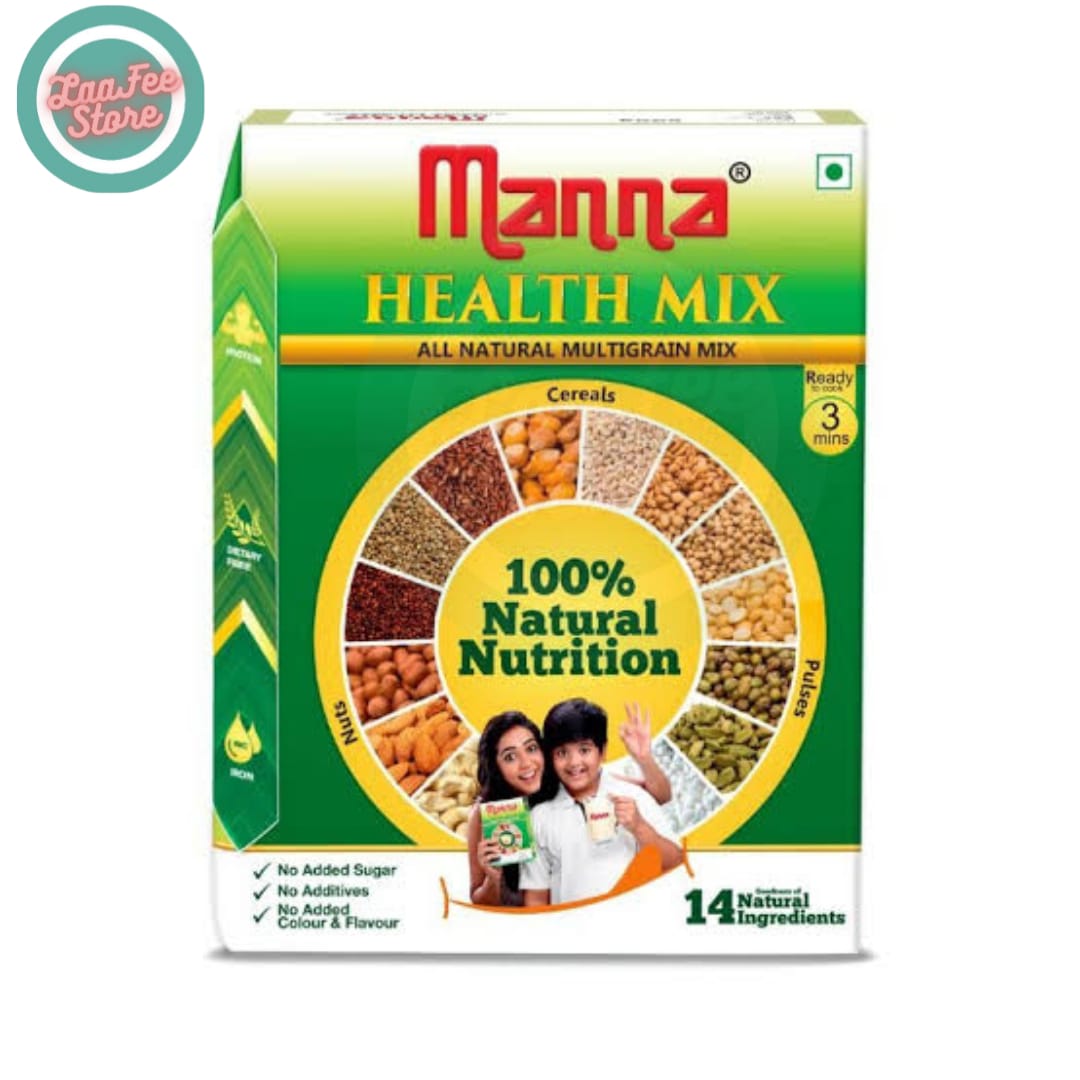 MANNA HEALTH MIX POWDER ALL NATURAL MULTIGRAINS MIX 250G AND 500G ...