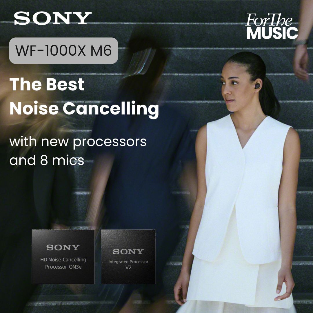 Sony WF-1000XM6 True Wireless Noise Cancelling Earbuds | WF-1000XM5 ...