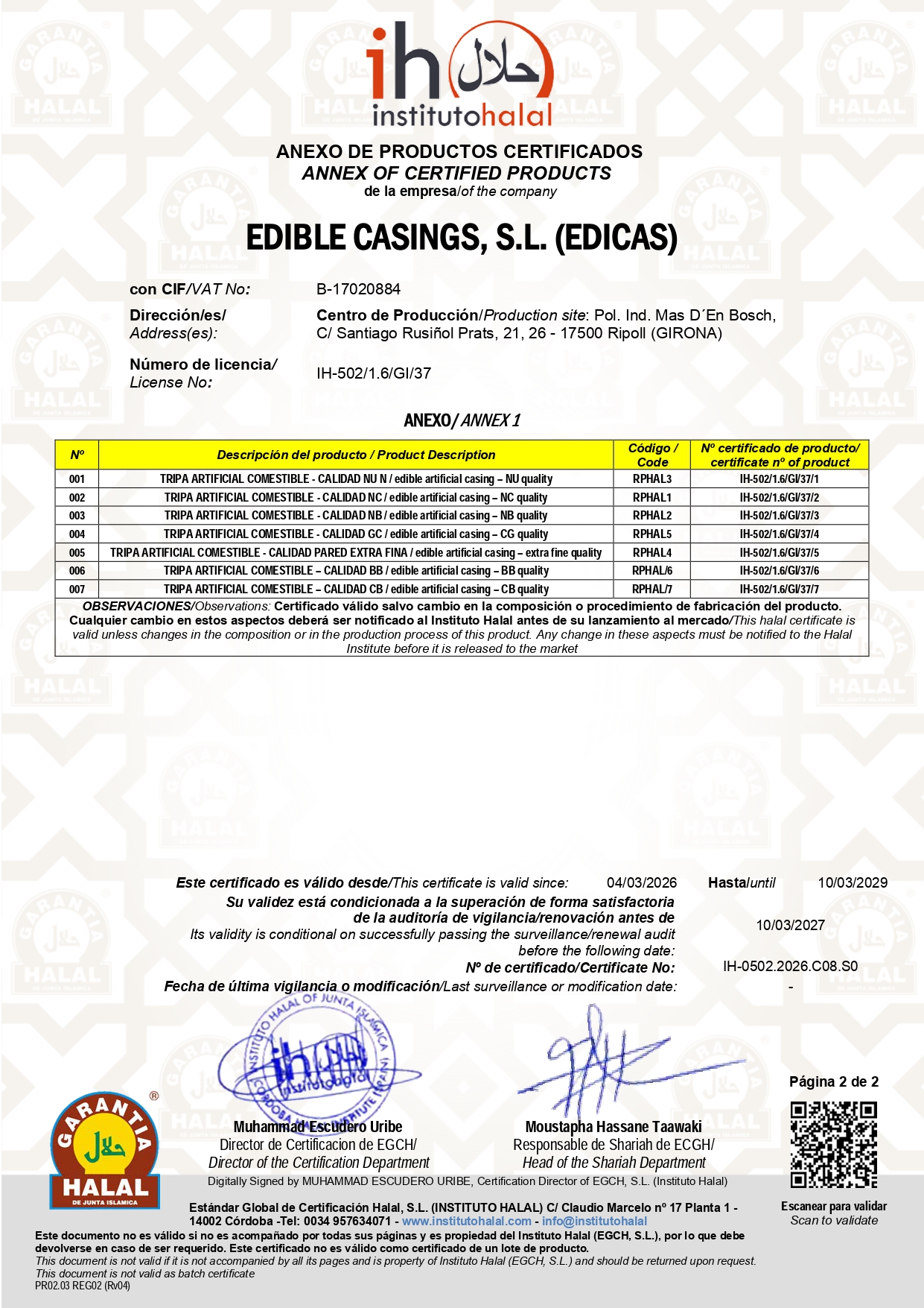 [HALAL] Spain Edible Sausage Collagen Casing Size 28 x 15m - EDICAS ...
