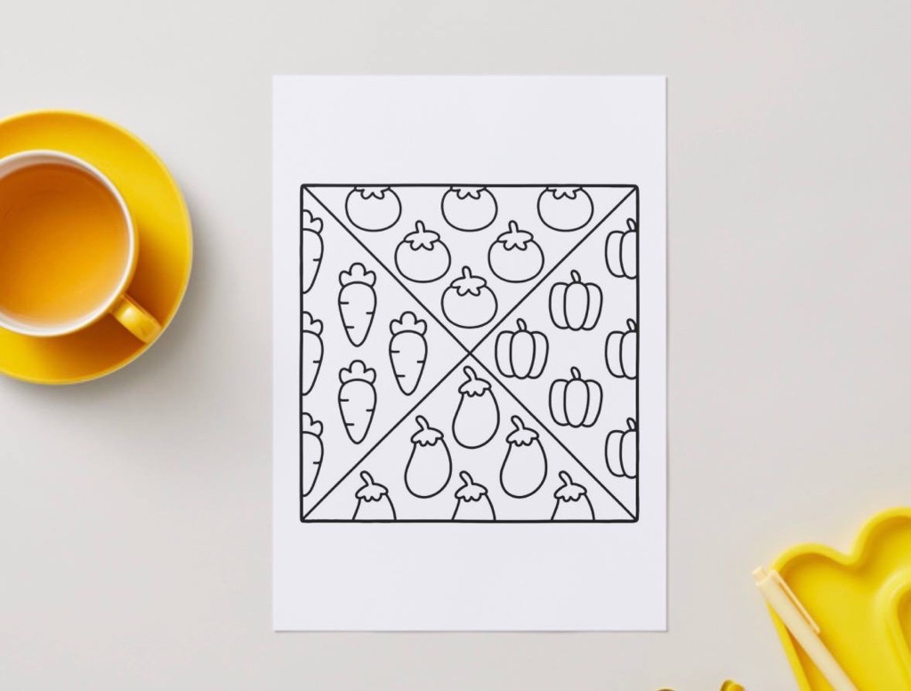 SIMPLE PATTERN BY SOUTHERN LOTUS COLORING 50 PAGES | KERTAS MELUKIS ...