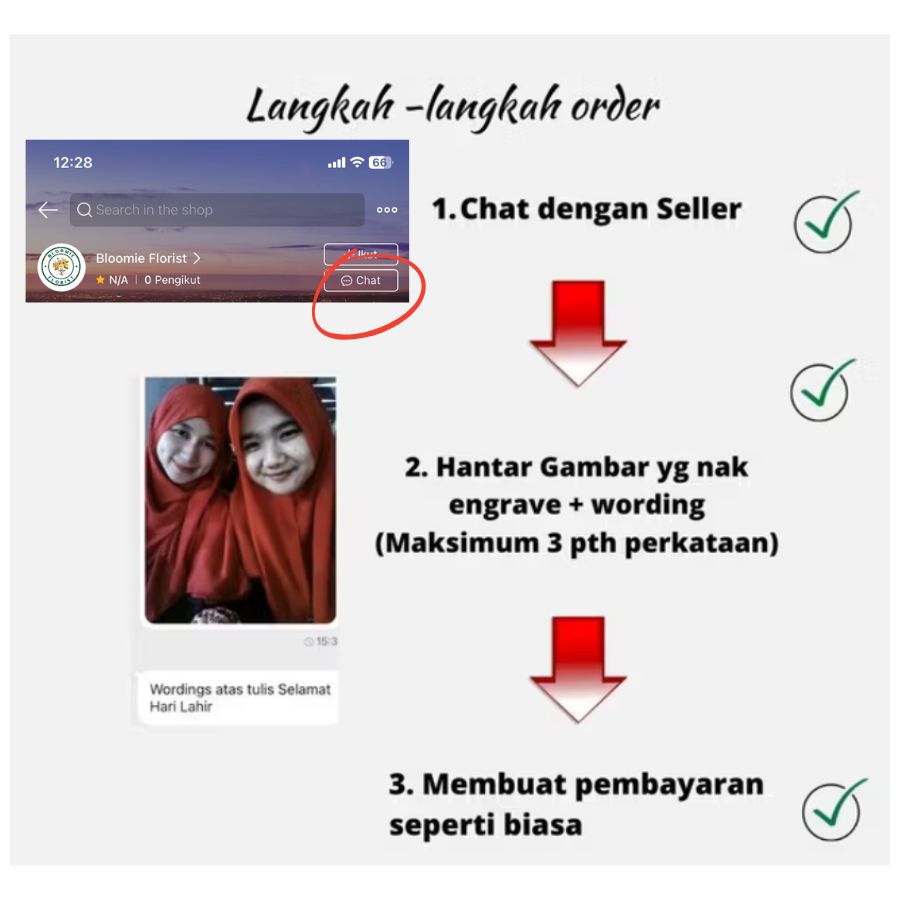 CUSTOM ukiran gambar suprise gift box hadiah birthday gift set hadiah ...